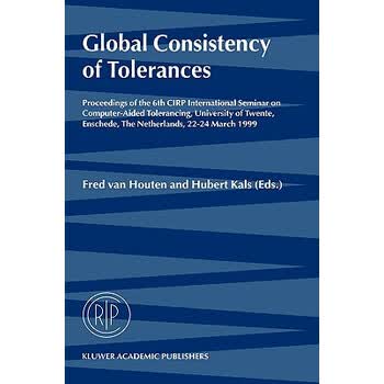 【】Global Consistency of Tolerances