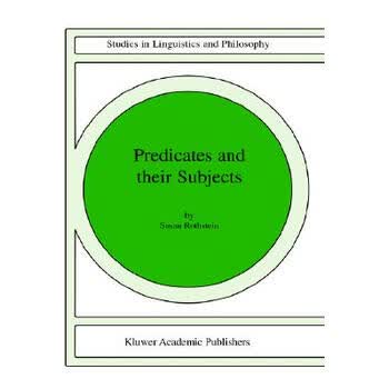 【】Predicates and Their Subjects