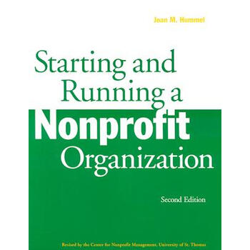 【】Starting and Running a Nonprofit
