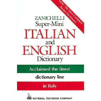 【】Zanichelli Super-Mini Italian and