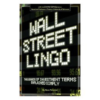 【】Wall Street Lingo: Thousands of