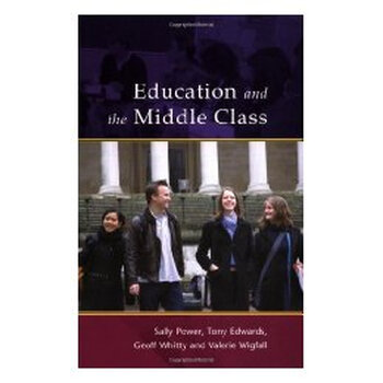 【】Education and the Middle Class