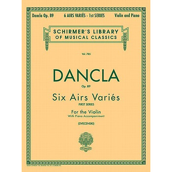【】Dancla Op. 89 Six Airs Varies: First
