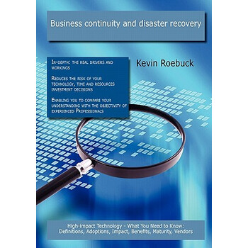 【】Business Continuity and Disast