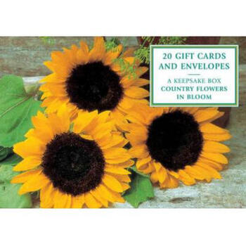 Tin Box of 20 Gift Cards and Envelopes: Coun...