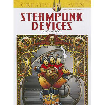 Creative Haven Steampunk Devices Coloring Book