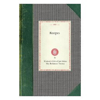 【】Recipes (Woman's Club of San