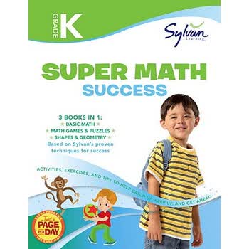 【】Kindergarten Super Math Success (Sylvan