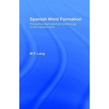 【】Spanish Word Formation