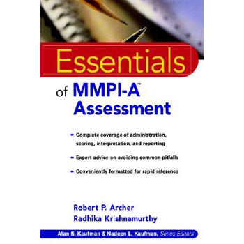 【】Essentials Of Mmpi-A Assessment