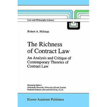 The Richness of Contract Law : An Analysis a...