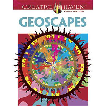 Creative Haven Geoscapes Coloring Book
