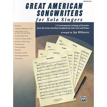【】Great American Songwriters for Solo