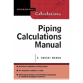 【】Piping Calculations Manual