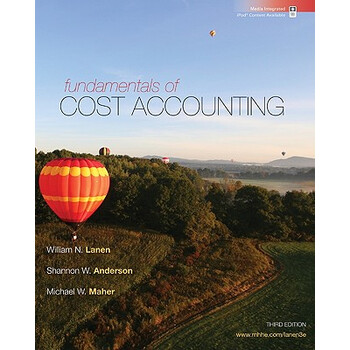 【】Fundamentals of Cost Accounting