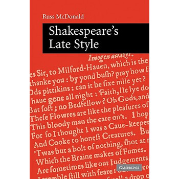 【】Shakespeare's Late Style