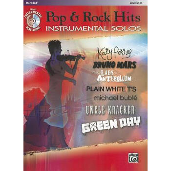【】Pop & Rock Hits Instrumental Solos, Horn