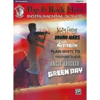 【】Pop & Rock Hits Instrumental Solos, Alto