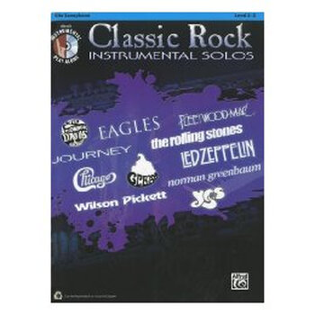 【】Classic Rock Instrumental Solos: Alto