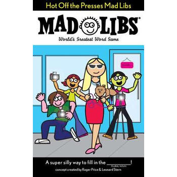 【】Hot Off the Presses Mad Libs