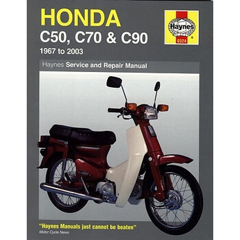 【】Honda C50, C70 & C90: 1967 to