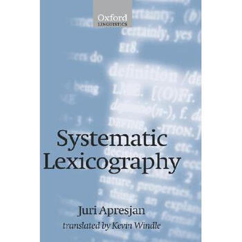 Systematic Lexicography