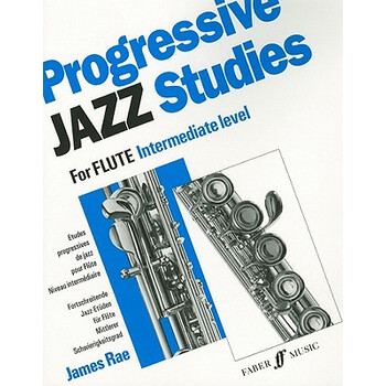 【】Progressive Jazz Studies for Flute -