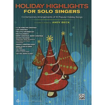 【】Holiday Highlights for Solo Singers: 10