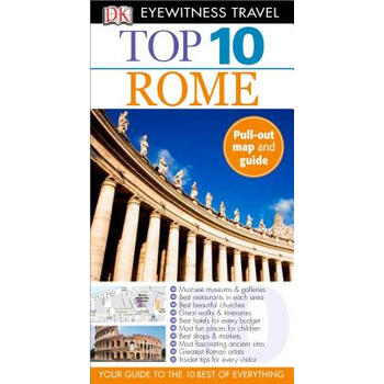 【】Top 10 Rome [With Pull-Out Map]
