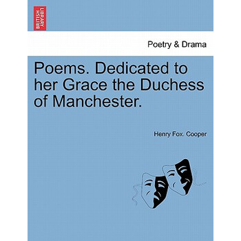 【】Poems. Dedicated to Her Grace t