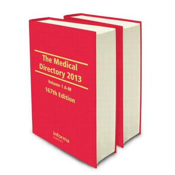 【】The Medical Directory 2013