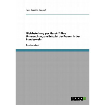 【】Gleichstellung Per Gesetz? Ei