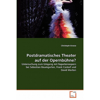 【】Postdramatisches Theater Auf Der Opernb