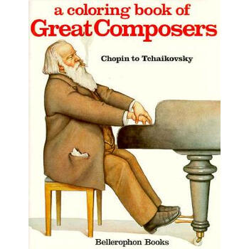 【】Great Composers: Coloring Book