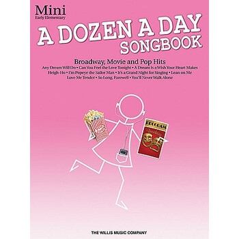 【】A Dozen a Day Songbook: Mini: Early