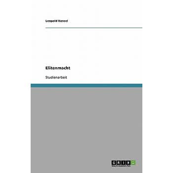 【】Elitenmacht
