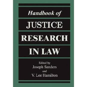Handbook of Justice Research in Law