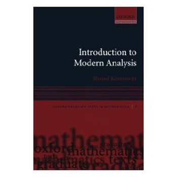 【】Introduction to Modern Analysis