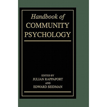 【】Handbook of Community Psychology
