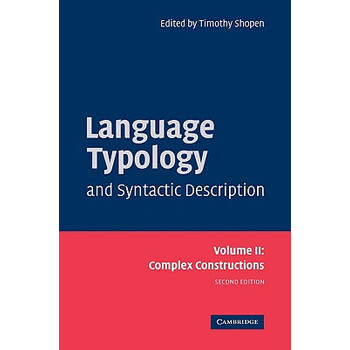 【】Language Typology and Synta
