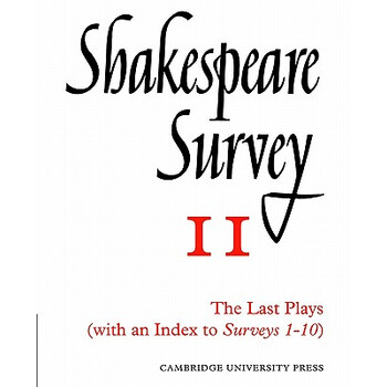 【】Shakespeare Survey with Index