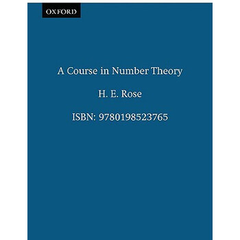 【】A Course in Number Theory