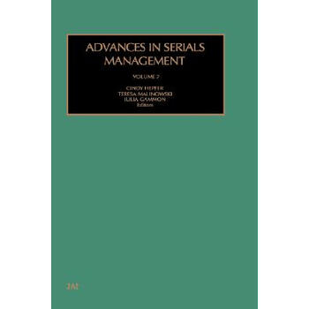 【】Advances in Serials Management