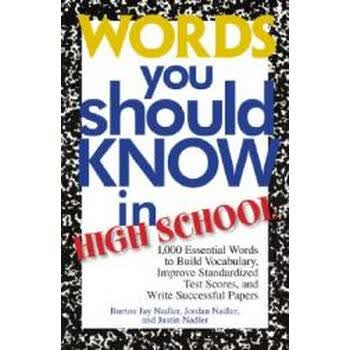 【】Words You Should Know in High School: