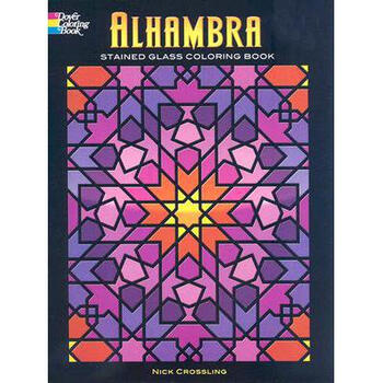 Alhambra Stained Glass Coloring Book