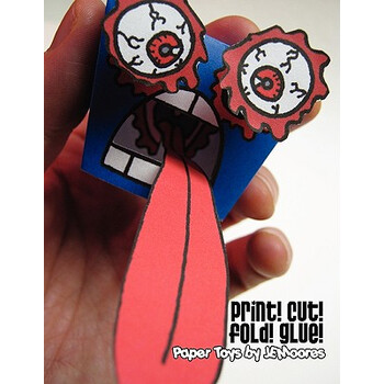【】Print! Cut! Fold! Glue!