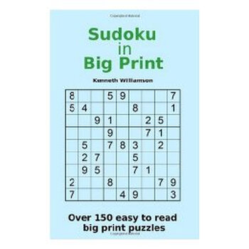 【】Sudoku in Big Print