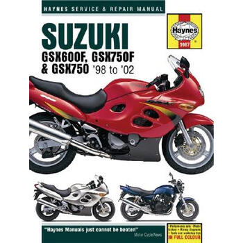 【】Haynes Suzuki GSX600F, GSX750F &