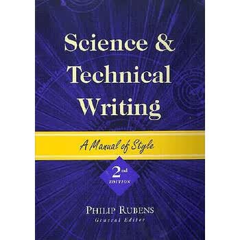 【】Science and Technical Writing: A Manual
