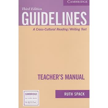 【】Guidelines: A Cross-Cultural